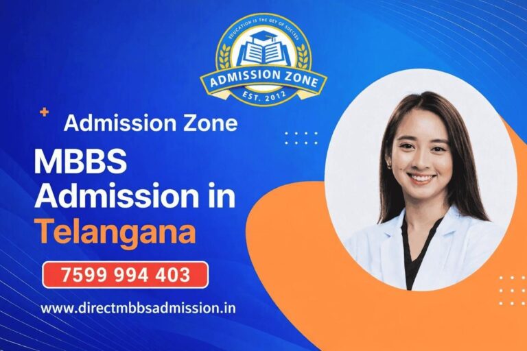 MBBS admission in Telangana 2026 – Fees, Cutoff & Apply Now